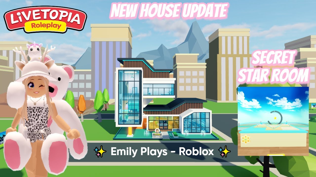 Livetopia NEW House Update + Secret Star Room - YouTube