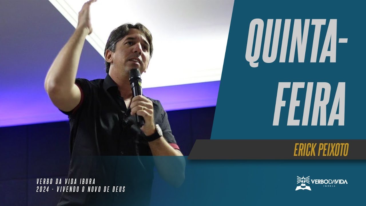 Propósito - Erick Peixoto - 15/08/2024 - YouTube