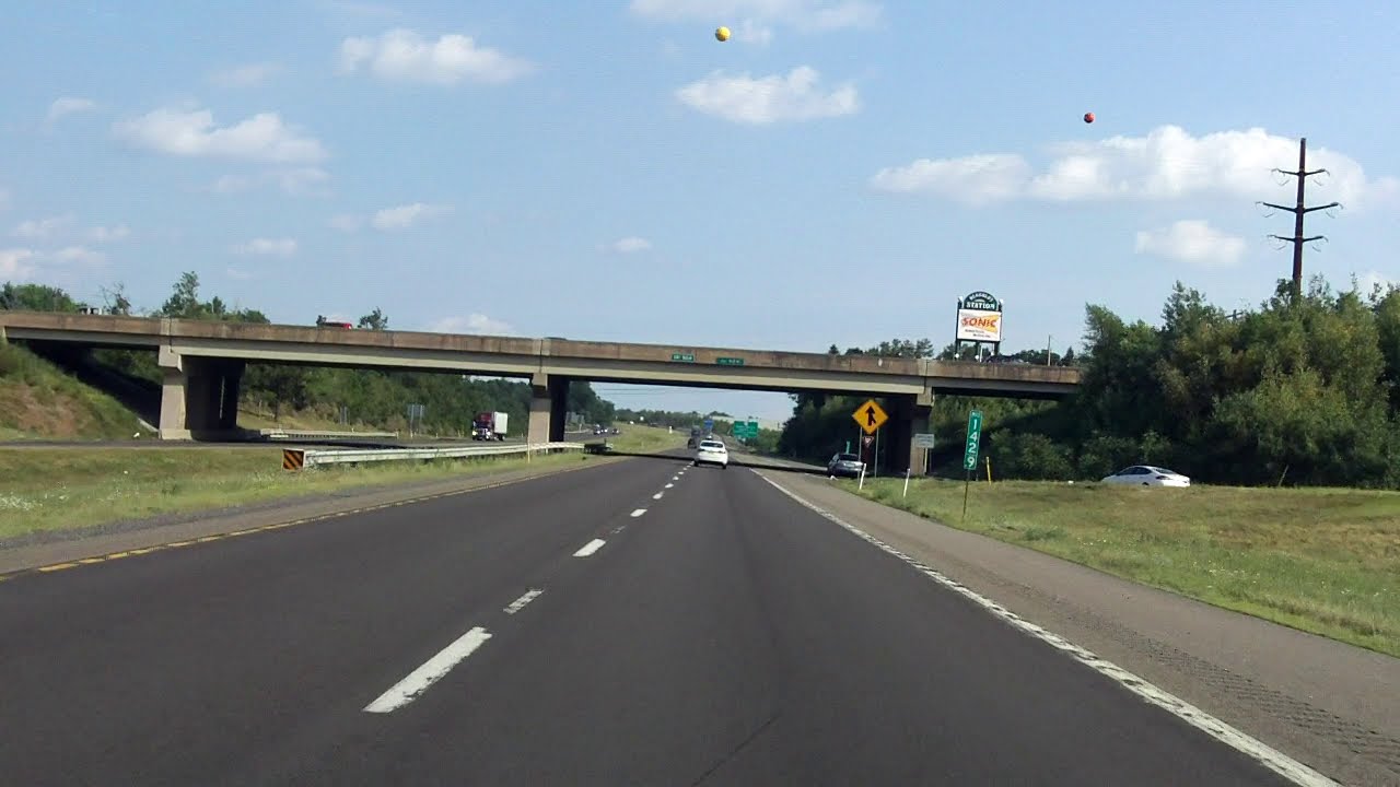 Interstate 81 - Pennsylvania (Exits 151 to 141) southbound - YouTube