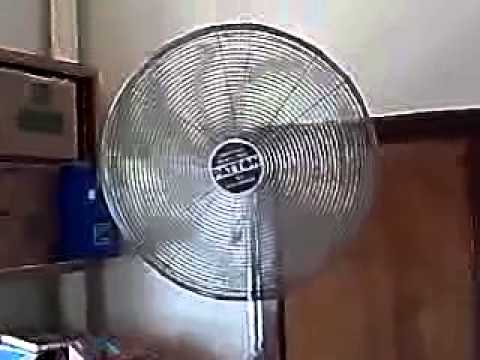 1991 Patton Industrial 30" Pedestal Fan - YouTube