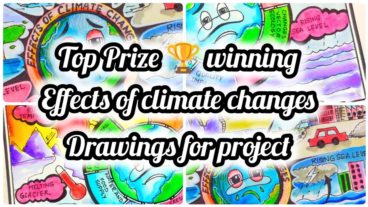 Save Environment Poster Drawing/Season drawing for project/Effects of ...
