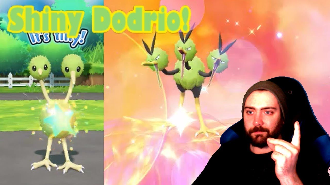 "WAS THAT A SHINY?!" | Shiny Doduo/Dodrio Reaction | Pokemon LGPE - YouTube