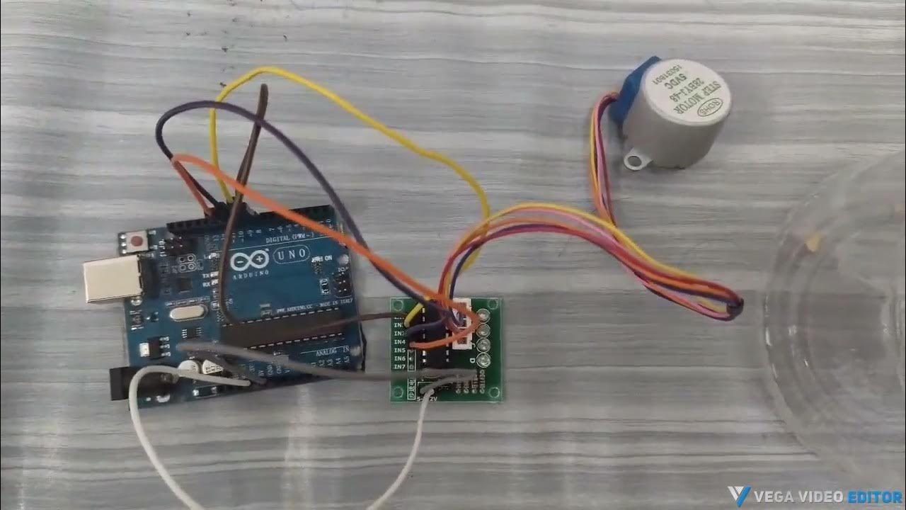 Arduino Project 84: 'Stepper Motor' Created by Trishanth Kumar - YouTube
