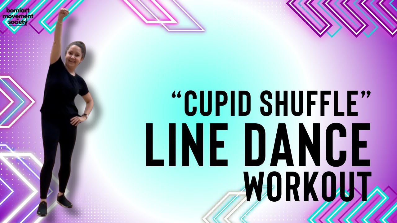 Cupid Shuffle Line Dance | Fun Cardio for Seniors & Active Adults - YouTube
