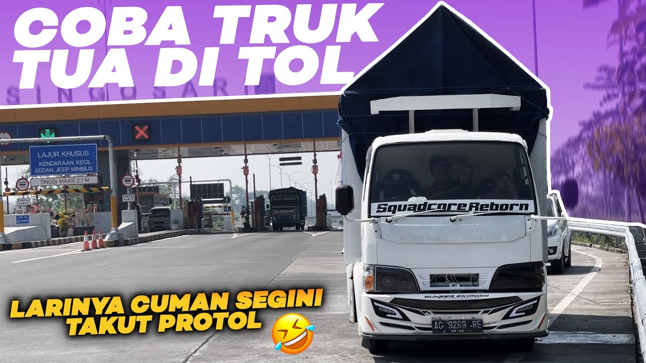 TEST KECEPATAN‼️ PERTAMA KALI TRUK KIKI CORE LEWAT TOL - YouTube