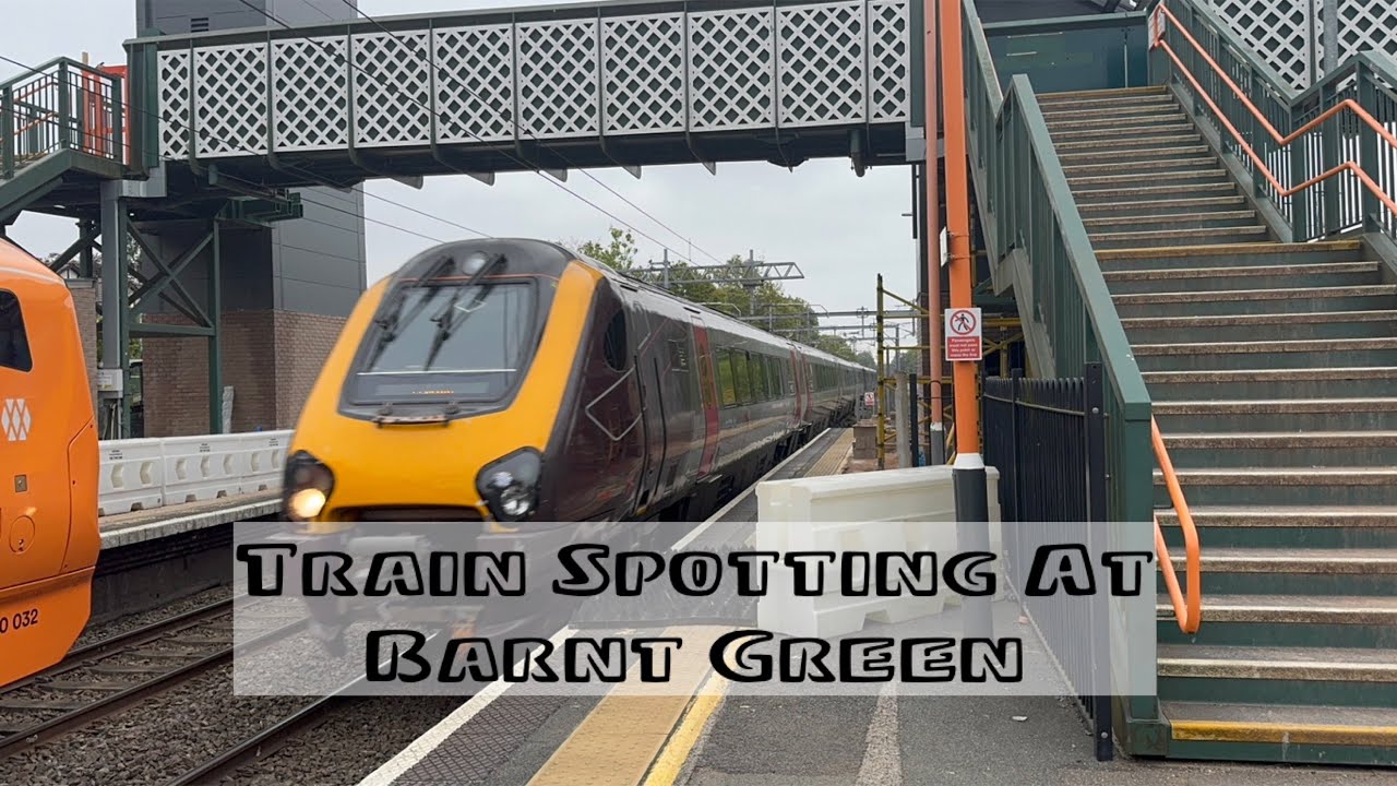 Train Spotting at Barnt Green - YouTube