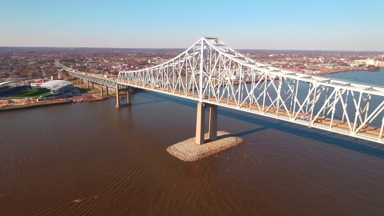 DJI Phantom 3 Advanced - Commodore Barry Bridge - Beautiful Flying Day ...