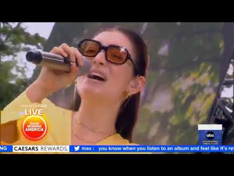 Lorde - Green Light (Full Live Performance from Good Morning America)