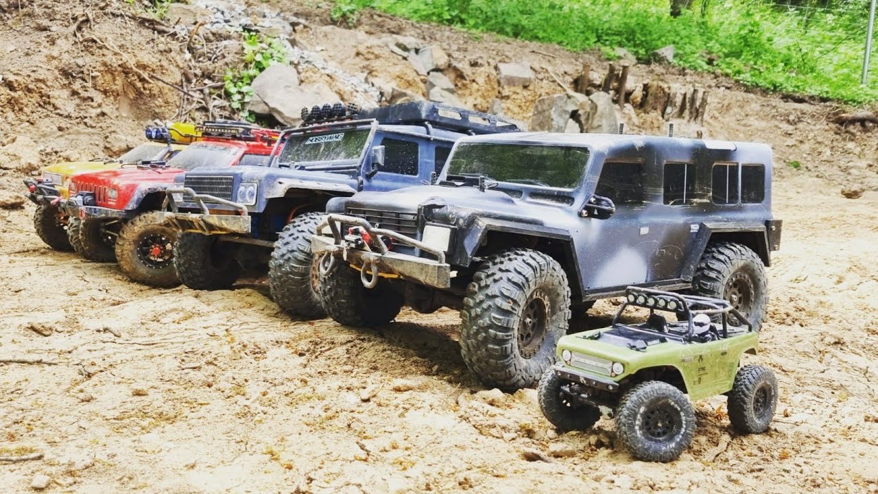 Buggy SCX 24 Axial Sand Rock 4x4 RC Rock Crawler mini Offroadtour 63 ...