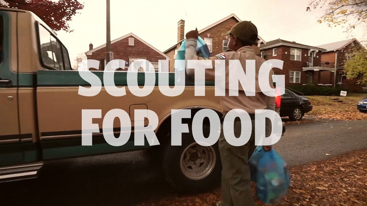 Inside the nation's largest Scouting for Food drive - YouTube