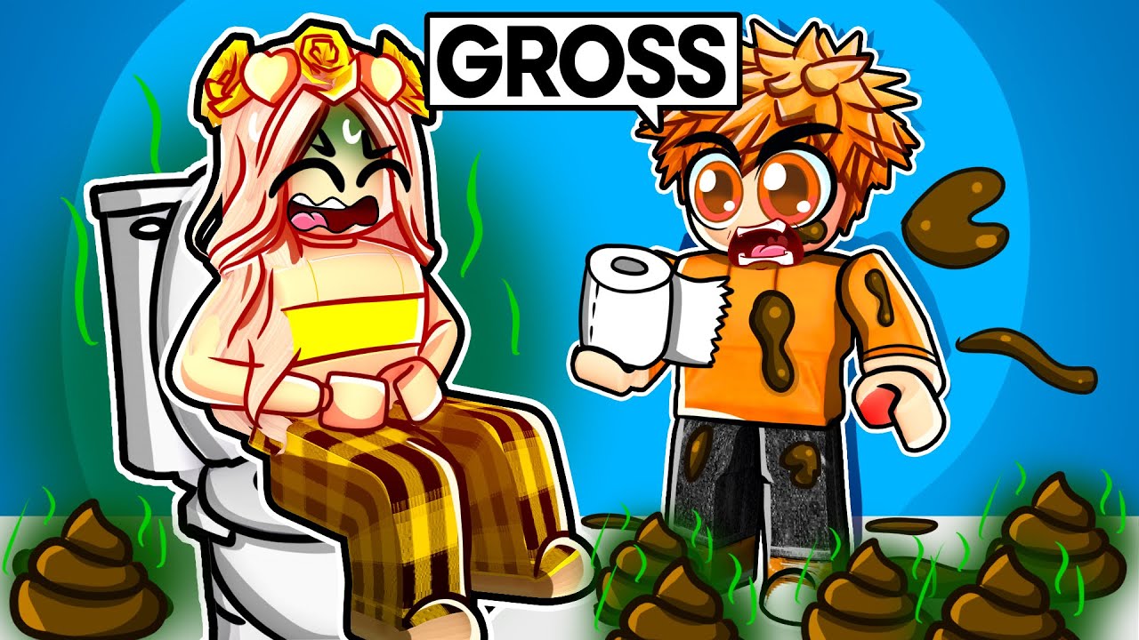I Can't STOP POOPING In Roblox - YouTube