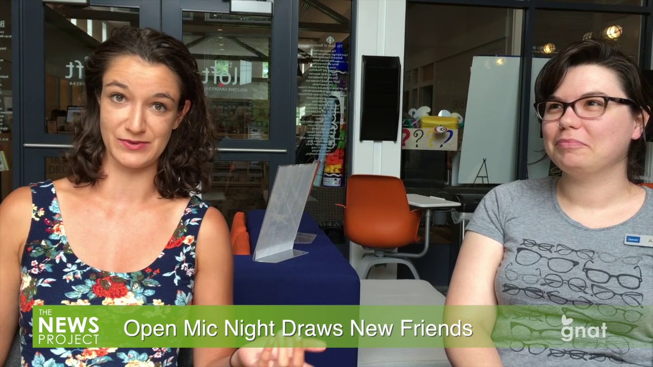 The News Project - Open Mic Night Draws New Friends - YouTube