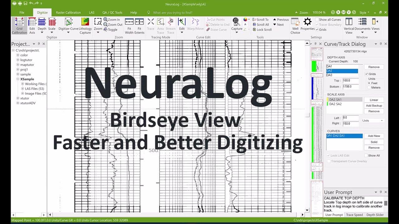 NeuraLog's Birdseye View Speeds Up Digitizing - YouTube