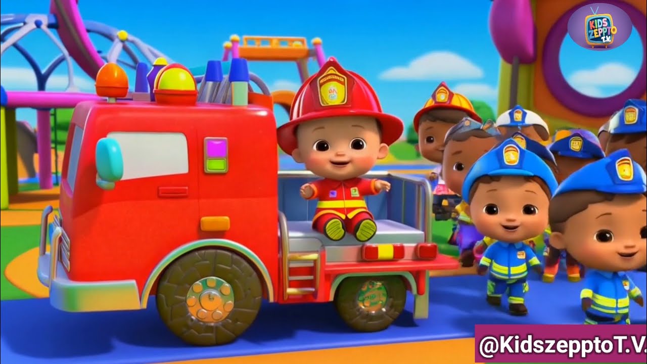 Super Rescue Team - Little Cars Songs - Nursery Rhymes & Kids Songs ...