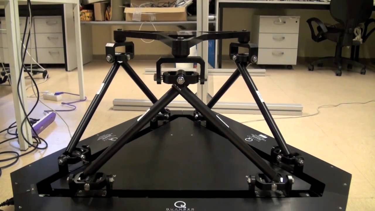 6 DOF Hexapod (CoDAlab) - YouTube
