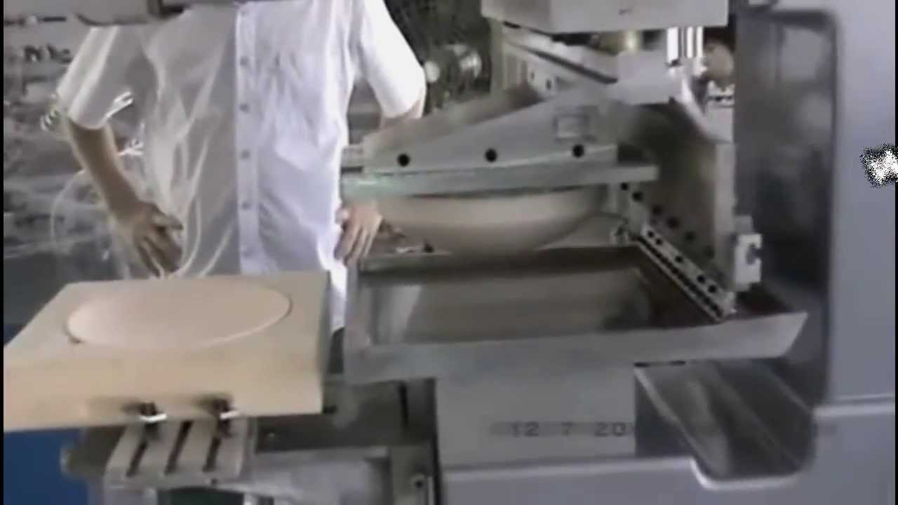 ceramic dishes pad printer,ceramic dishes printing machine - YouTube