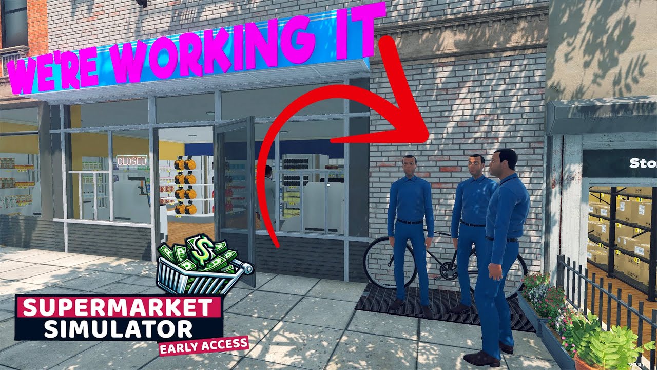 Supermarket Simulator: Hiring Our 3rd Restocker for Maximum Efficiency ...