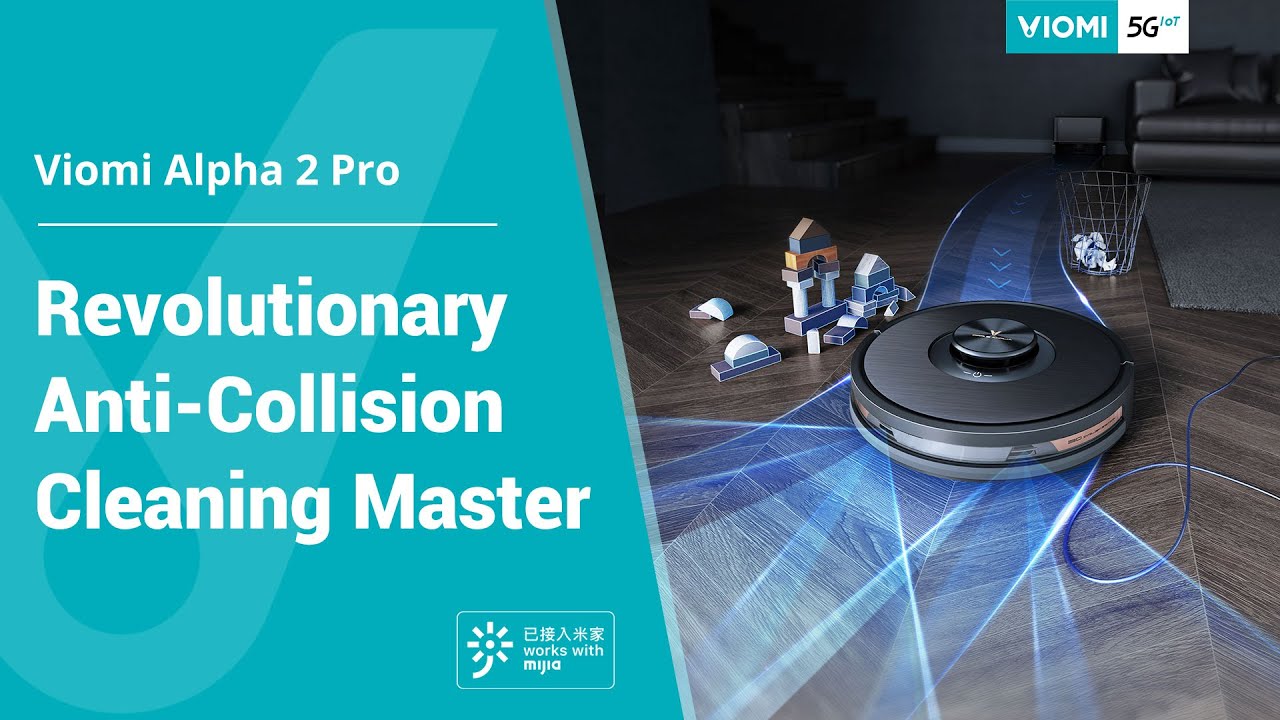 Viomi Alpha 2 Pro Robot Vacuum - Four Line Lasers for Obstacle ...