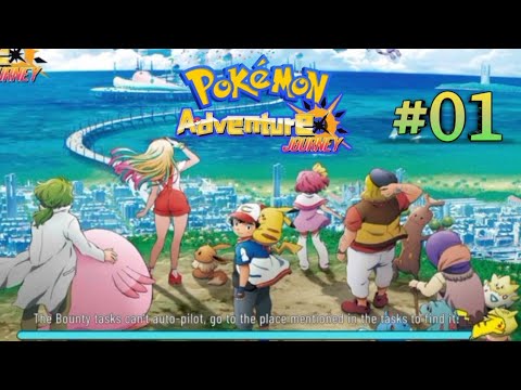 Pokémon Adventure Journey Gameplay #1 - YouTube