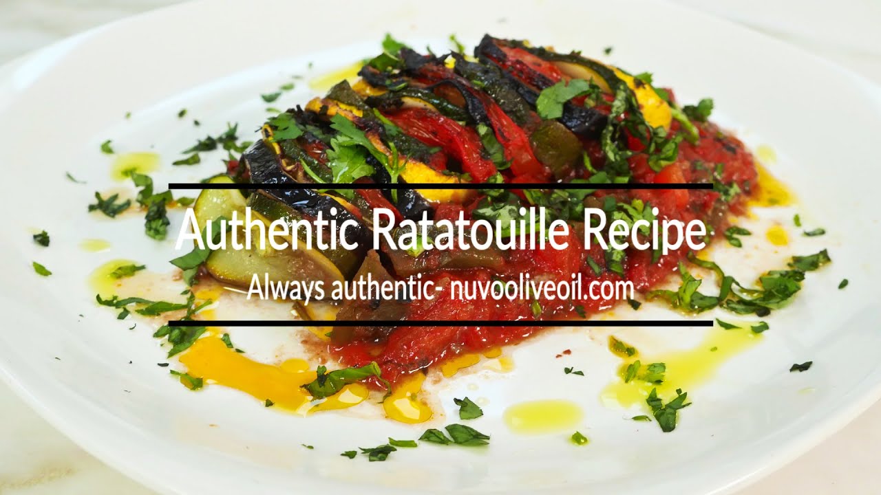 Authentic Ratatouille Recipe - YouTube