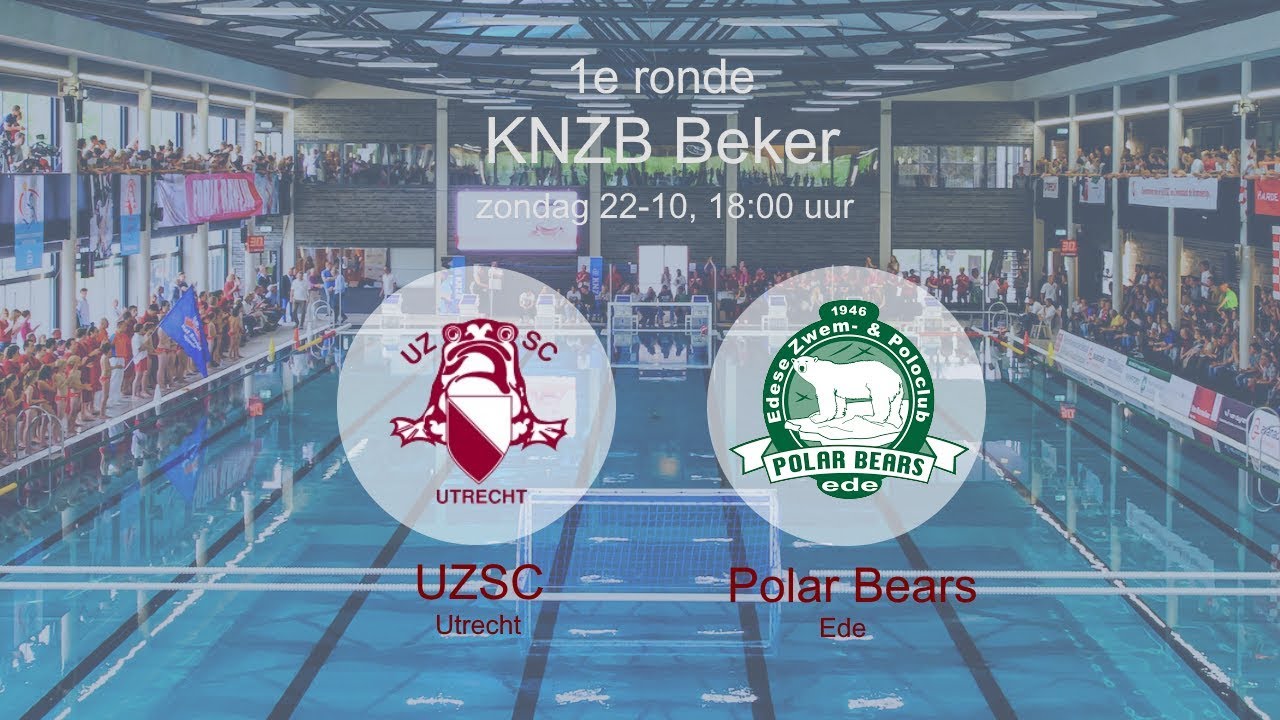 Return 1e ronde KNZB-Beker 2018: UZSC H1 - Polar Bears H1 - YouTube