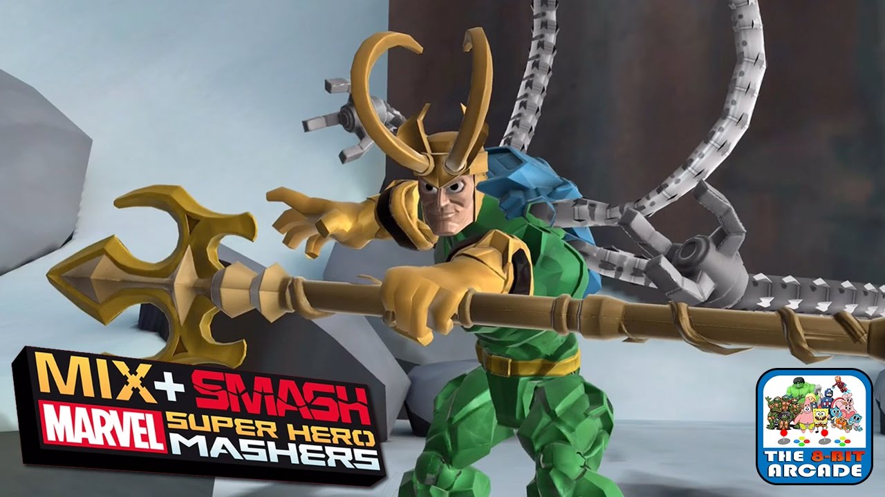Mix + Smash Marvel Super Hero Mashers - Facing Dr. Lokipus (iOS/iPad ...
