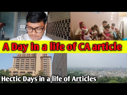 A day in a life of CA article || Life of CA Aspirants | Sumit Maity ...