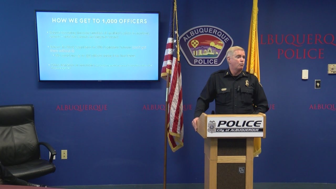 Albuquerque Police unveil new staffing, resource plan - YouTube