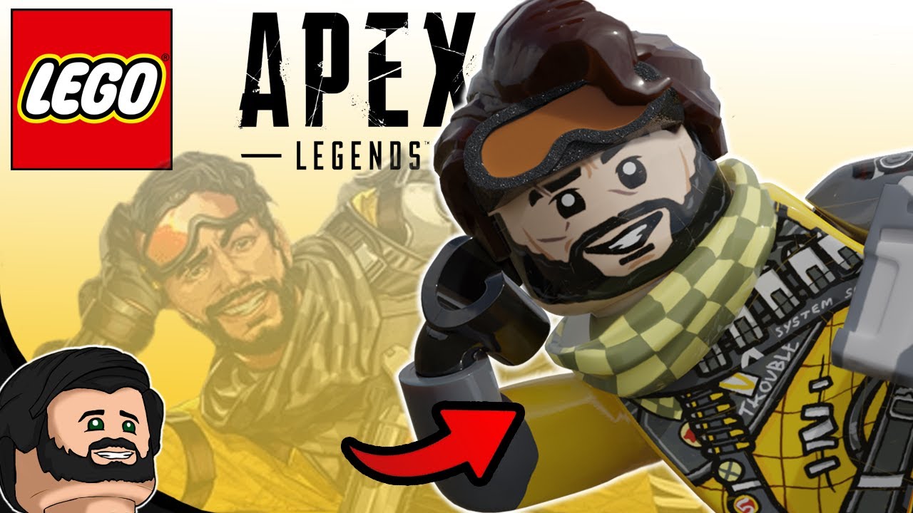 Custom MIRAGE Minifigure! | LEGO Apex Legends - YouTube