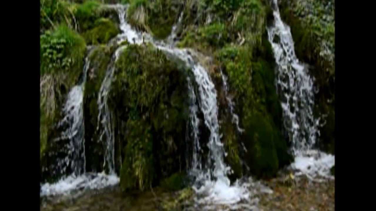Waterfall on River Lathkill, Lathkill Dale HD - YouTube