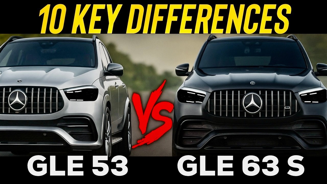 10 KEY Differences: 2025 AMG GLE 53 vs GLE 63 S - YouTube