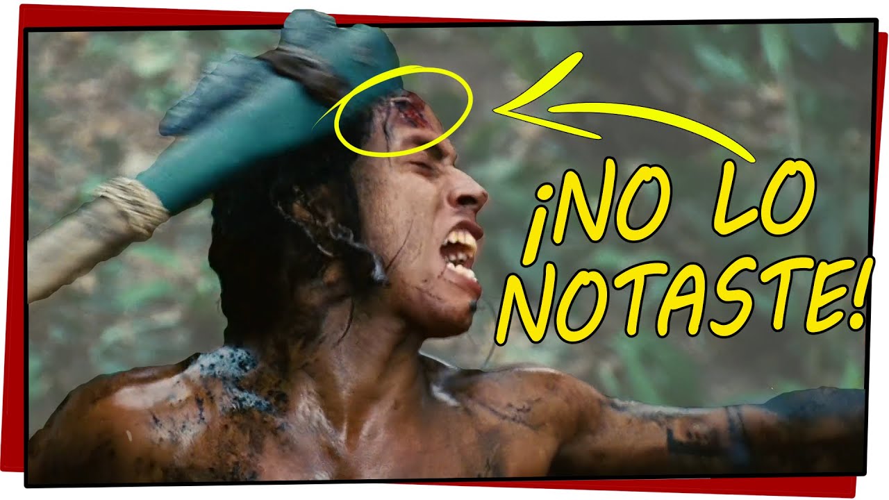 🎬 25 ERRORES en APOCALYPTO que no notaste 👀 [Errores de películas ...