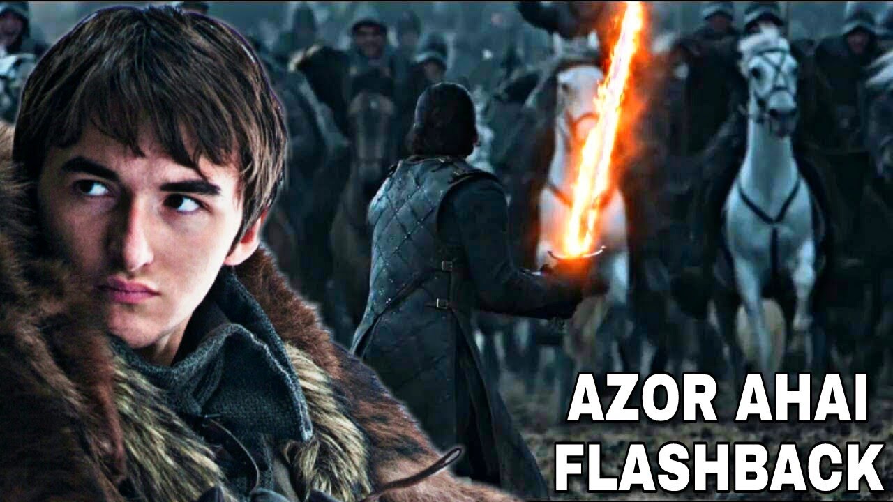 Bran Stark's Azor Ahai Flashback! - Game of Thrones Season 8 - YouTube