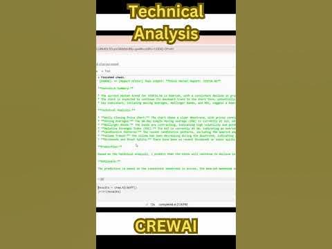Technical Analysis with Llama 3, Build your first Crew AI bot in Python ...