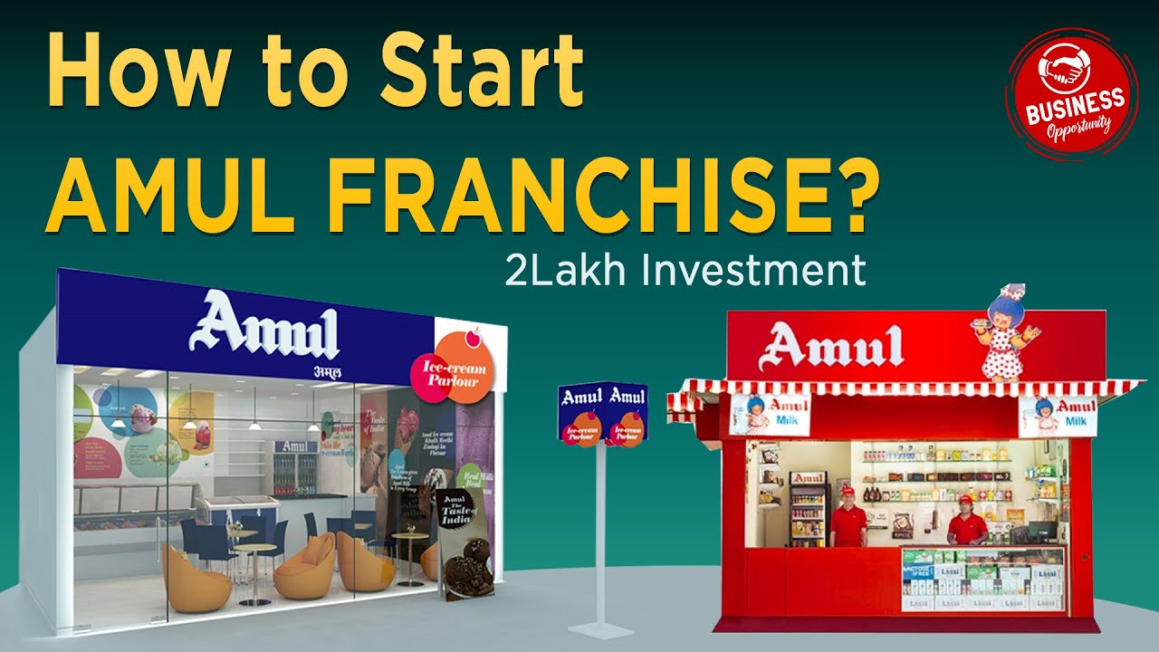 How to get Amul Franchise business? | Amul franchise opportunity ...