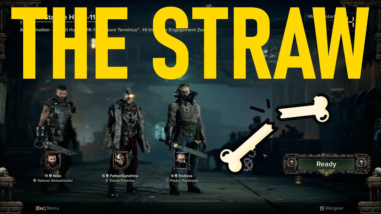 The Last Straw | Warhammer 40k : Darktide - YouTube