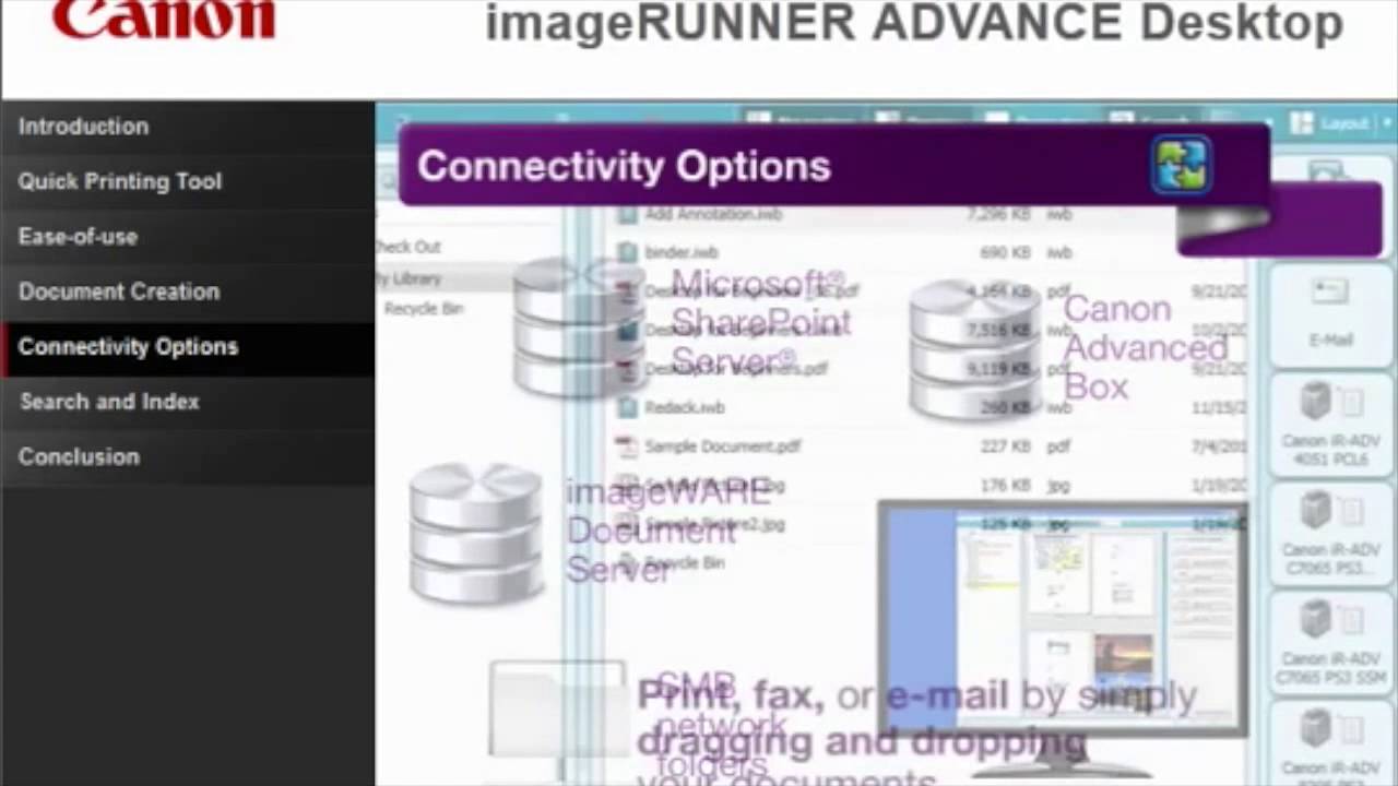 Canon Advanced Desktop - YouTube