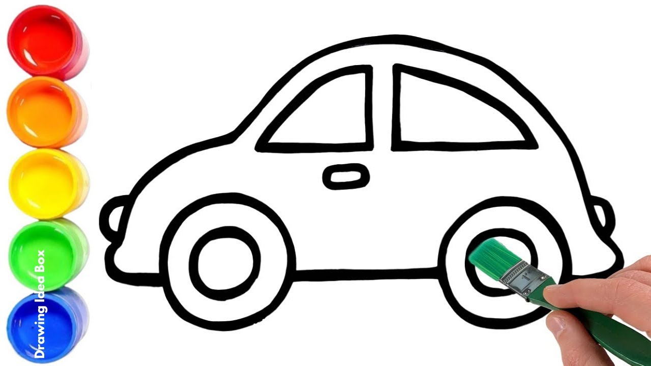 Drawing a Car 🚗 | Fun and Easy Tutorial for Kids with Car Drawing Ideas ...