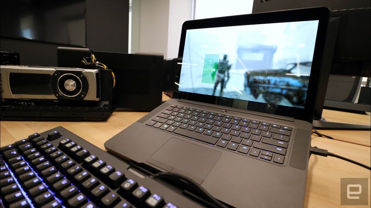 Razer Blade 2016 hands on - YouTube