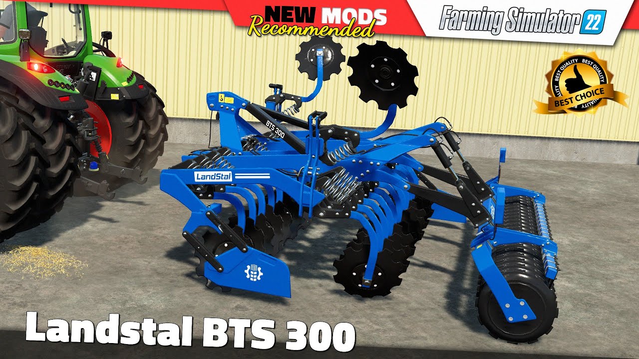 FS22 | Landstal BTS 300 DiscHarrow - Farming Simulator 22 New Mods ...