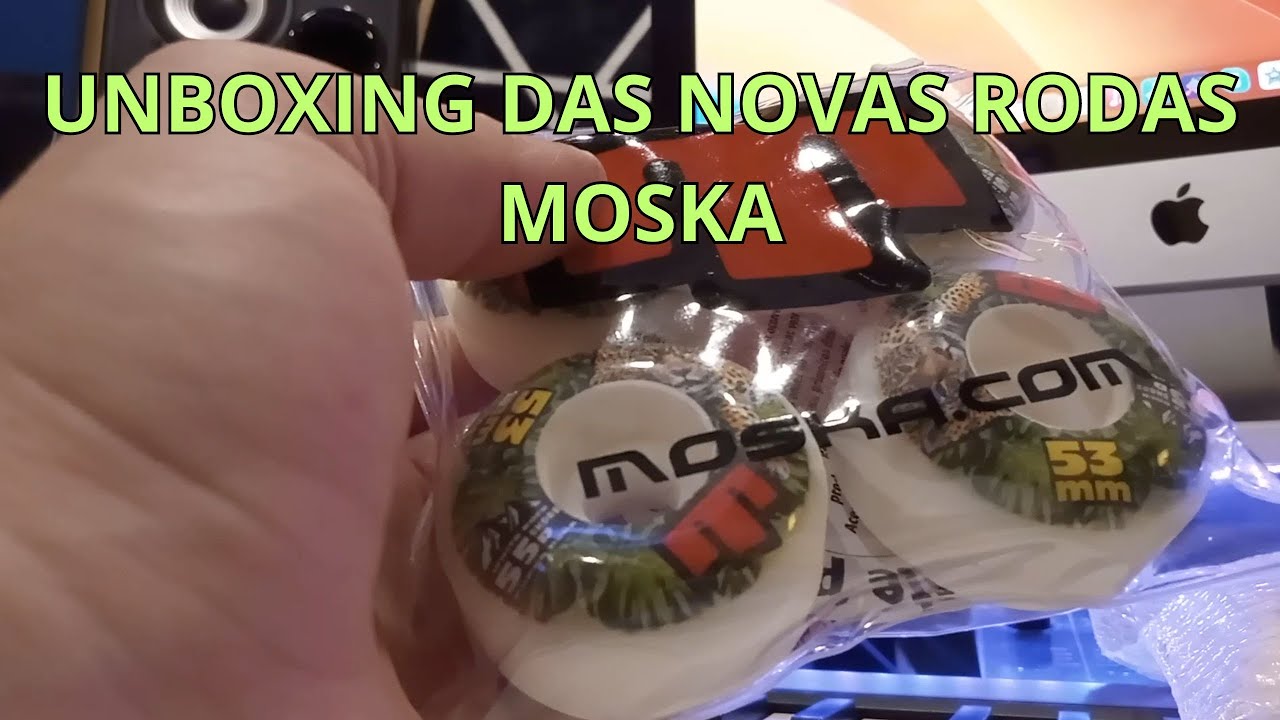 Unboxing das novas Rodas MOSKA - YouTube