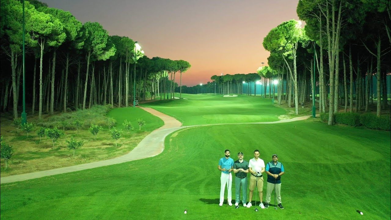 Night Golf - Carya Golf Course, Turkey - YouTube