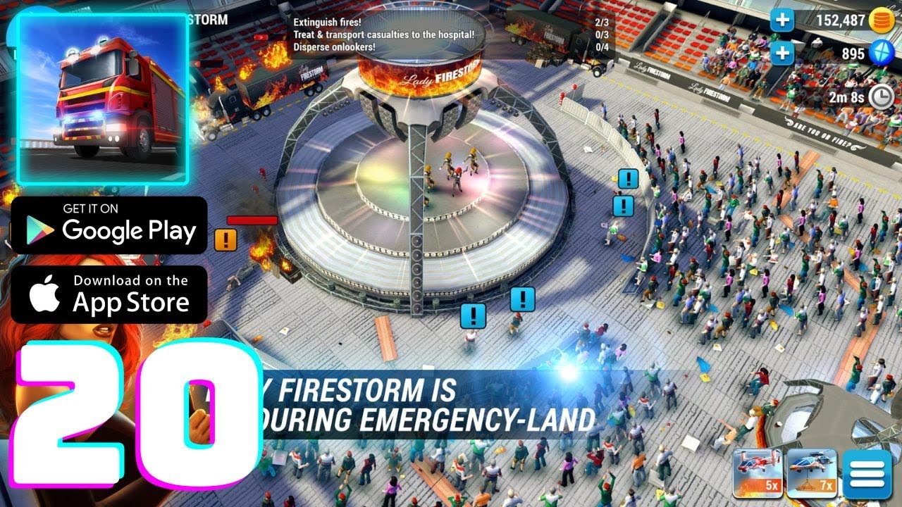 EMERGENCY HQ: rescue strategy Gameplay Walkthrough Part 20 (iOS ...