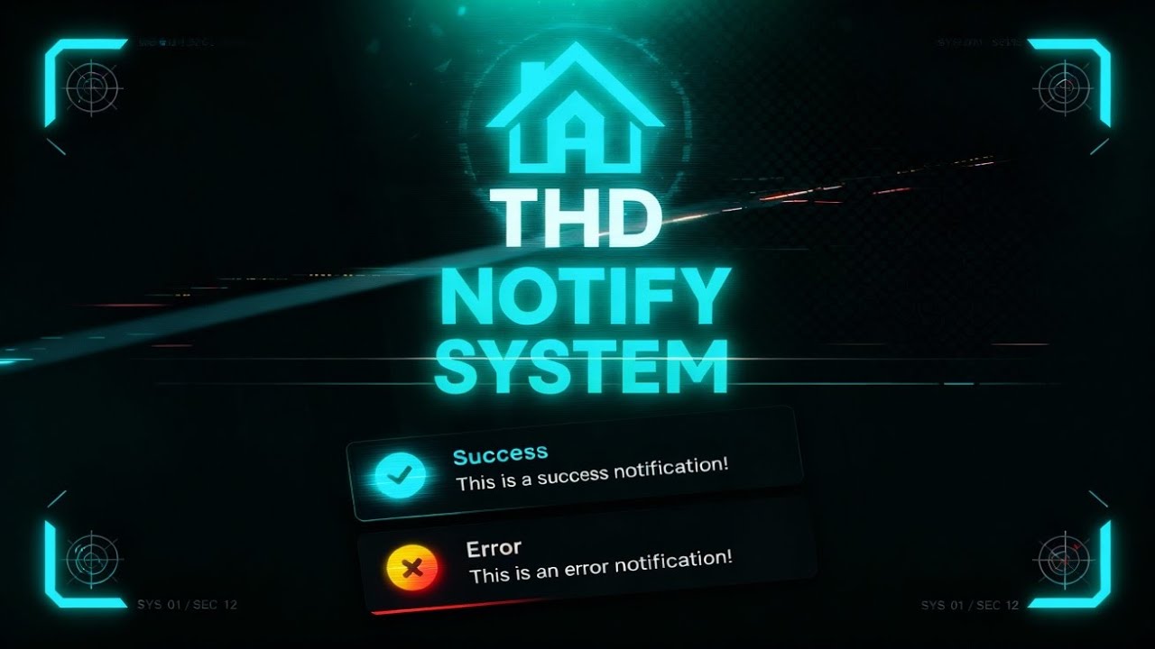 Notify System 🔔 – FiveM Script | Multi-Framework Ready - YouTube