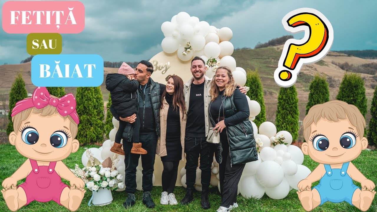 FETIȚĂ SAU BĂIAT⁉️ BABY GENDER REVEAL💗🩵 - YouTube