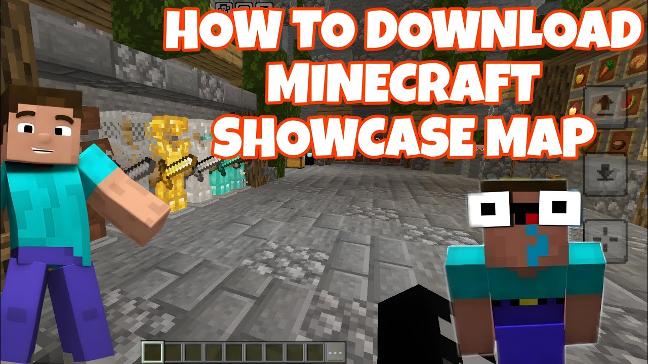 How to download Minecraft SHOWCASE Map 🤩 @PIYUSHEXCLUSIVE - YouTube