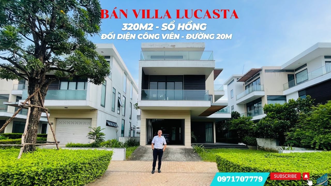 Bán Villa Lucasta - Khang Điền II 320m2 - Đường 20m - YouTube