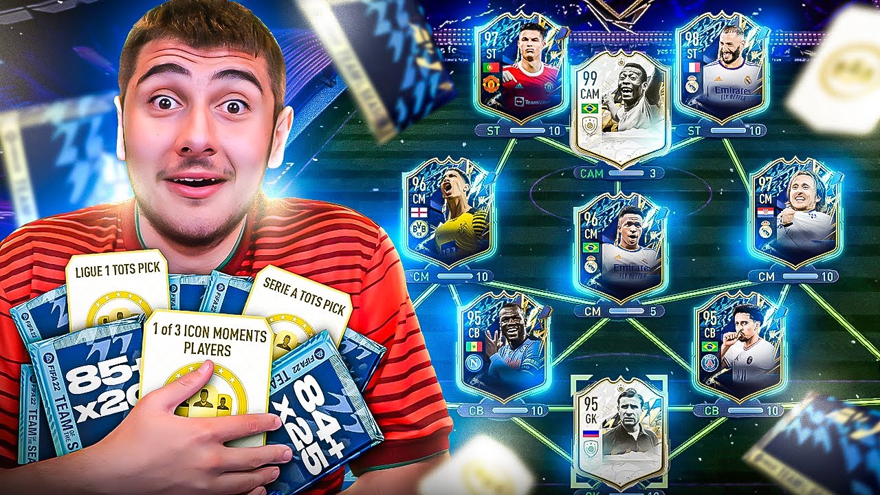 11x Ultimate TOTS Swaps Packs decide my FUT Champs Team! - YouTube