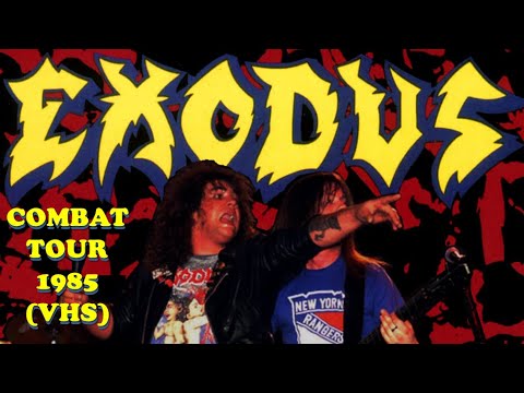 Exodus - Piranha, Metal Command and more... Live Combat Tour 1985 (VHS ...