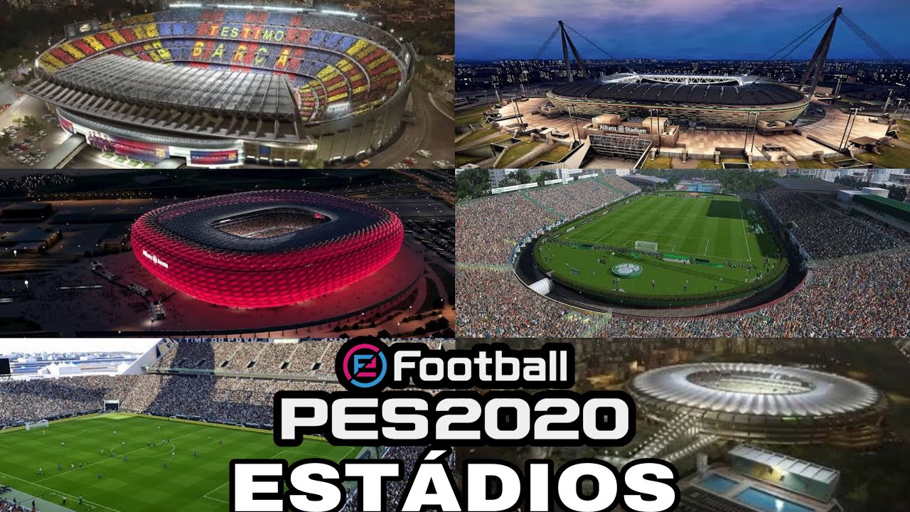 ESTÁDIOS PES 2020 - STADIUMS PES 2020 - EFootball Pro Evolution Soccer ...